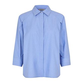 Masai Chemise Irena - Femme - Blouses et Chemises - Bleu - Taille: 44 FR