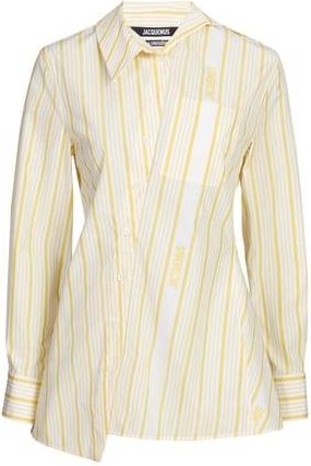 Jacquemus Chemise &agrave; rayures en coton