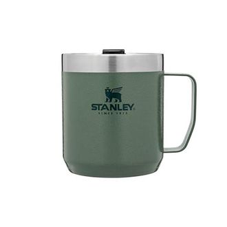 Stanley 1913 Classic Legendary Camp Mug Isotherme 0,35 L - Chaud 1,5 h - Froid 3 h - Compatible lave-vaisselle - Sans BPA - Tasse &agrave; caf&eacute; - Hammertone Green