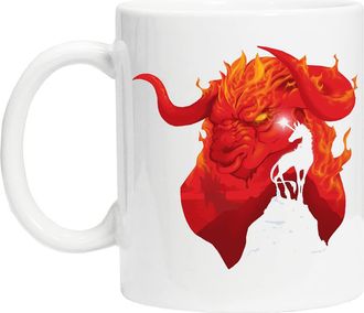 Generic Das Letzte Einhorn Wiederverwendbare Tasse aus weißem Glas für Tee und Kaffee Coffe Cup