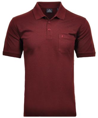 Ragman Herren RAGMAN Kurzarm Softknit Poloshirt 6X-Large, Rot-060 6XL Rot