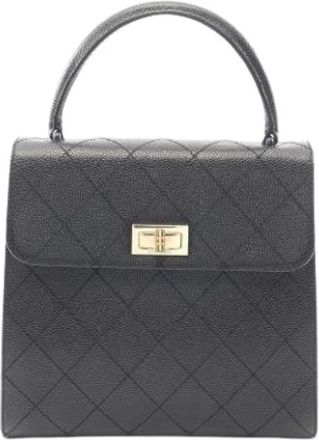 Chanel Sac &agrave; main Vintage Pre-owned - Femme - Pre-owned - Noir - Taille: ONE Size