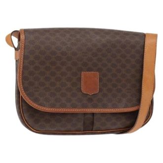 Celine Pre-owned Vintage Cross Body Bag aus Kunststoff - - Pre-owned - Damen - Braun - ONE SIZE