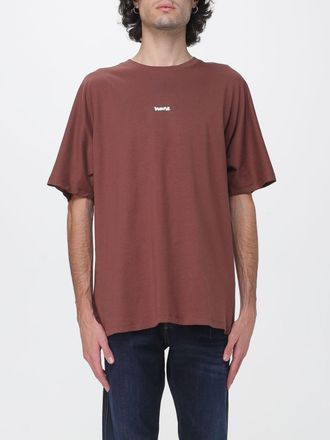 Disclaimer Relaxed-Fit Baumwoll-T-Shirt mit Graffiti-Print und &uuml;berschnittenen Schultern