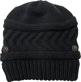 Generic Cocila Bonnets Hommes Femmes Crochet Solid Stitching Warm Hats Cap Knit Outdoor Chapeau Hommes Feutre Bonnets Casquette Cuir Aviateur Imperm&eacute;Able Velo