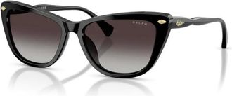 Ralph Lauren Femme, Accessoires, Noir, Taille: 57 MM Cat-Eye Lunettes de soleil