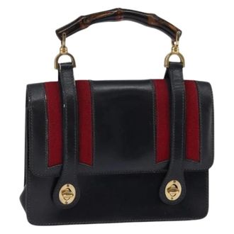 Gucci Sac &agrave; main vintage Pre-owned - Femme - Pre-owned - Bleu - Taille: ONE Size