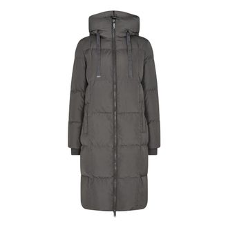 Mos Mosh Quadratische Daunenjacke mit Kapuze - - Coats - Damen - Grau - M