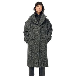 Sessun Long Bleecker Coat - - Coats - Damen - Grau - S