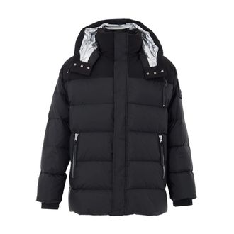 Moose Knuckles Giubbino Imbottito con Cappuccio - - Jackets - Herren - Schwarzk - M