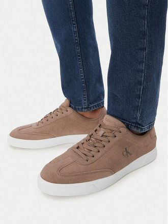 Calvin Klein Sneakers Low Prof Cupsole Wt Su HM0HM02201 Beige