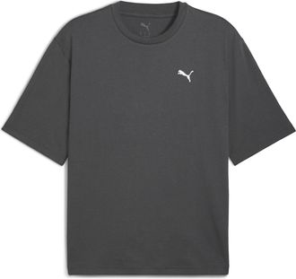 Puma Herren Wardrobe ESS Boxy T-Shirt XXL, Dusky Gray
