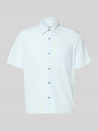 s.Oliver Red Label Regular Fit Freizeithemd aus Baumwoll-Mix