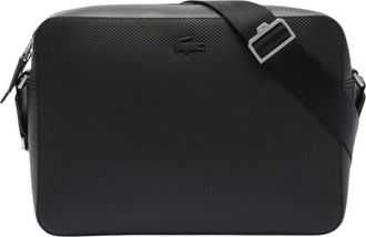 Lacoste Homme, Sacs, Noir, Taille: ONE Size Sac bandouli&egrave;re Chantaco