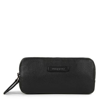 Piquadro Etui mit drei F&auml;chern - - Bags - Herren - Schwarzk - ONE SIZE