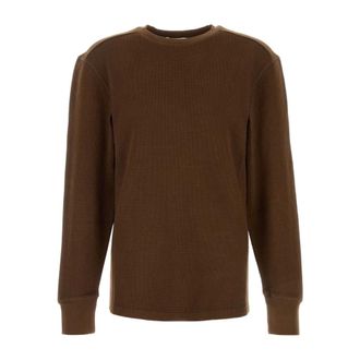 Entire studios Entire Studios, Homme, Tops, Brun, Taille: S T-Shirt en Coton Chocolat