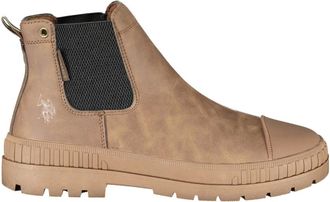 U.S.Polo Association U.s. Polo Assn. - Bottine avec &Eacute;lastique Lat&eacute;ral - Homme - Chaussures - Brun - Taille: 44 EU