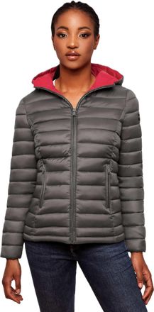 Marikoo Damen Jacke Steppjacke Herbst Winter Übergangsjacke gesteppt B651 [B651-Luc-Anthrazit-Gr.XXL]