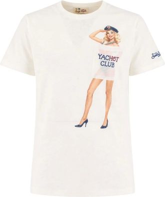MC2 Saint Barth Homme, Tops, Beige, Taille: M Ecstasea T-shirt