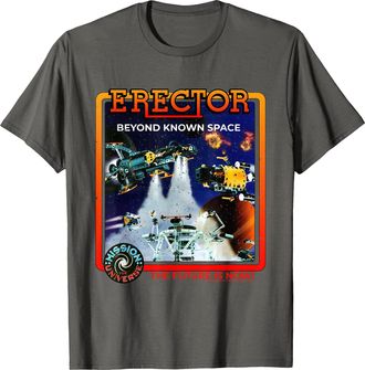 Meccano Erector Mission The Universe Modell-Raumschiff Retro T-Shirt