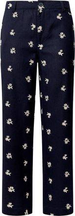 Pepe Jeans London Damen Genoveva Hose, Blau (Dulwich Blue), L
