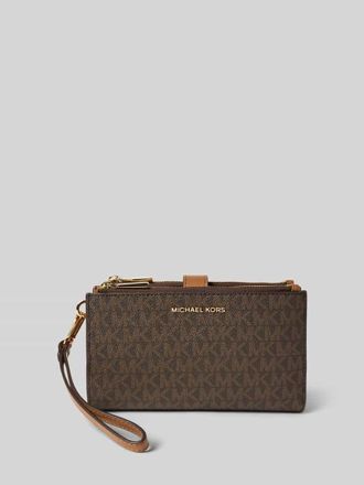 Michael Kors Portemonnaie mit Allover-Logo-Print Modell Jet Set