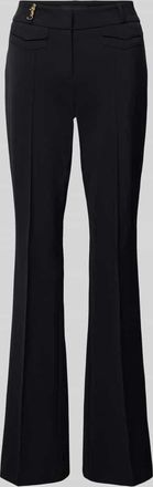 Cambio Bootcut Stoffhose mit Seitentaschen