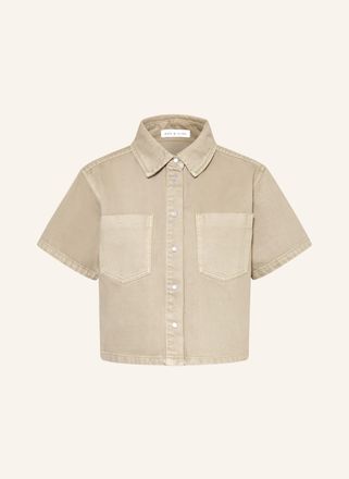 Mrs & Hugs Mrs & Hugs Jeansbluse gruen