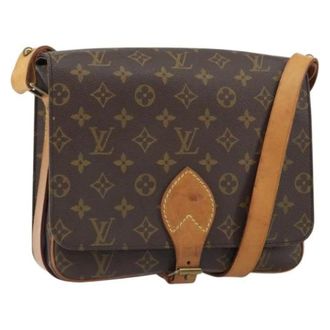 Louis Vuitton Sac bandouli&egrave;re en toile Vintage Pre-owned - Femme - Pre-owned - Brun - Taille: ONE Size
