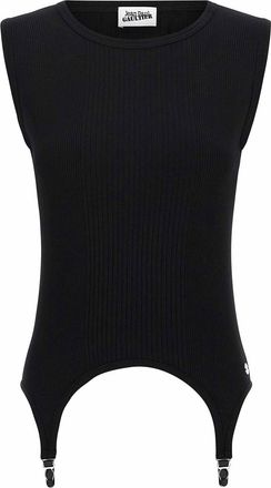 Jean Paul Gaultier Top - Schwarz