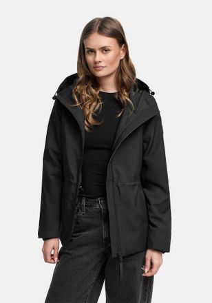 Marikoo Outdoorjacke Katzilein Leichte &Uuml;bergangsjacke mit Kapuze und Kordelzug