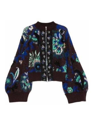sacai Casualjacke - Braun
