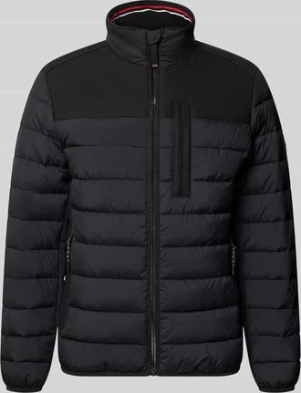 Tom Tailor Regular Fit Steppjacke mit seitlichen Stretcheins&auml;tzen