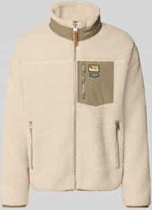 Superdry Fleecejacke mit Label-Details Modell MOUNTAIN
