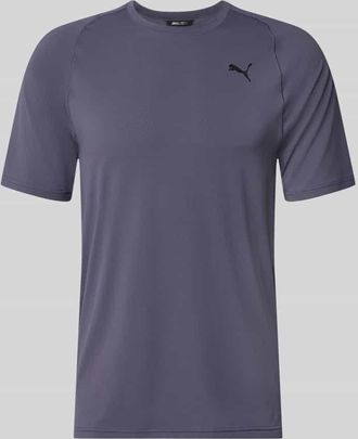 Puma Regular Fit Sport-T-Shirt mit Logo-Print Modell M PWRMODE