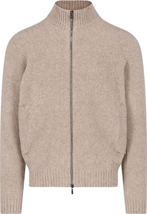 Drumohr Woll-Zip-Pullover