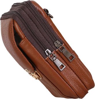 Hemobllo ifundom Handytasche G&uuml;rteltasche f&uuml;r Herren mit Kleingeldbeutel und Schl&uuml;sselaufbewahrungstasche Geeignet f&uuml;r Outdoor Business Wandern Radfahren