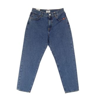 Amish Stone Wash Denim Damen Jeans - - Jeans - Damen - Blau - W29