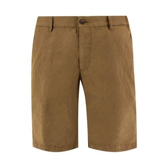 Berwick 1707 Homme, Shorts, Brun, Taille: L Bermuda Shorts