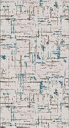 Homemania Bedruckter Teppich, 25% Polyester, 75% Baumwolle, Mehrfarbig