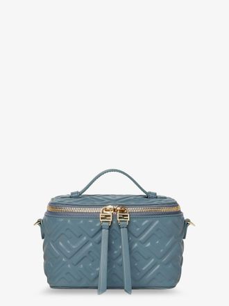 Fendi Fendi Vanity leather crossbody bag with FF motif - FENDI - gender_Woman