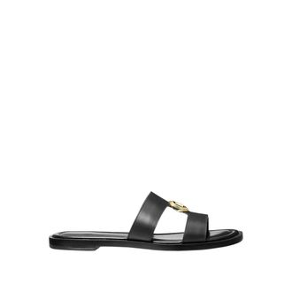 Michael Kors Femme, Chaussures, Noir, Taille: 38 1/2 EU Erin Flat Sandal