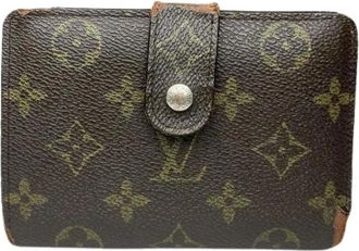 Louis Vuitton Portefeuille Flore Pre-owned - Femme - Pre-owned - Brun - Taille: ONE Size
