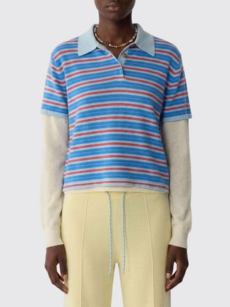 Guest In Residence Polo Femme couleur Bleu