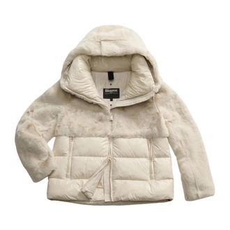 Blauer Piumino Fanevil con Cappuccio - - Jackets - Damen - Beige - XS