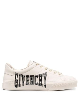 Givenchy baskets en cuir &agrave; logo imprim&eacute; - Tons neutres