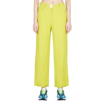 Stella McCartney Weite Hosen - - Trousers - Damen - Gelb - XS