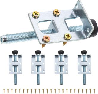 BESPORTBLE BESPORTBLE Verstellbare M&ouml;bel Nivellierf&uuml;&szlig;e aus Robustem Stahl Gro&szlig;e H&ouml;henverstellbare Tischnivellierer mit Schraubgewinde 4 St&uuml;ck f&uuml;r M&ouml;bel Tische un