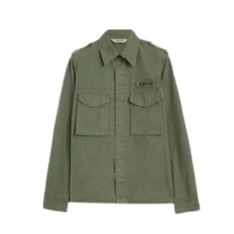 Aspesi Aspesi Shirts Green - - Shirts - Herren - Gr&uuml;n - L