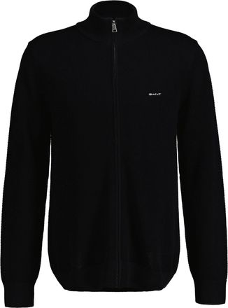 GANT Cotton Pique Half Zip Strickjacke